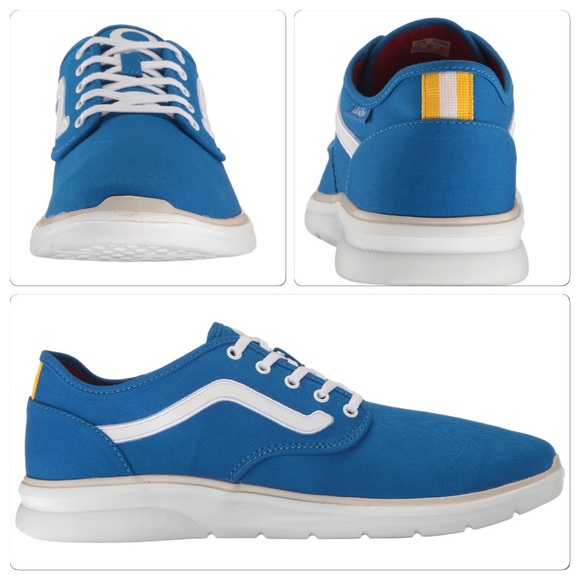 Vans | Shoes | Nwt Cushioned Vans Blue Iso 2 | Poshmark